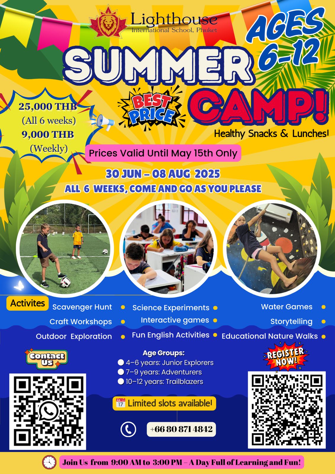 Holiday Camps For Kids Rawai | Lighthouse Phuket